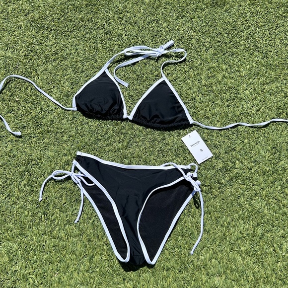 Zonsaoja | Swim | Black And White String Bikini | Poshmark